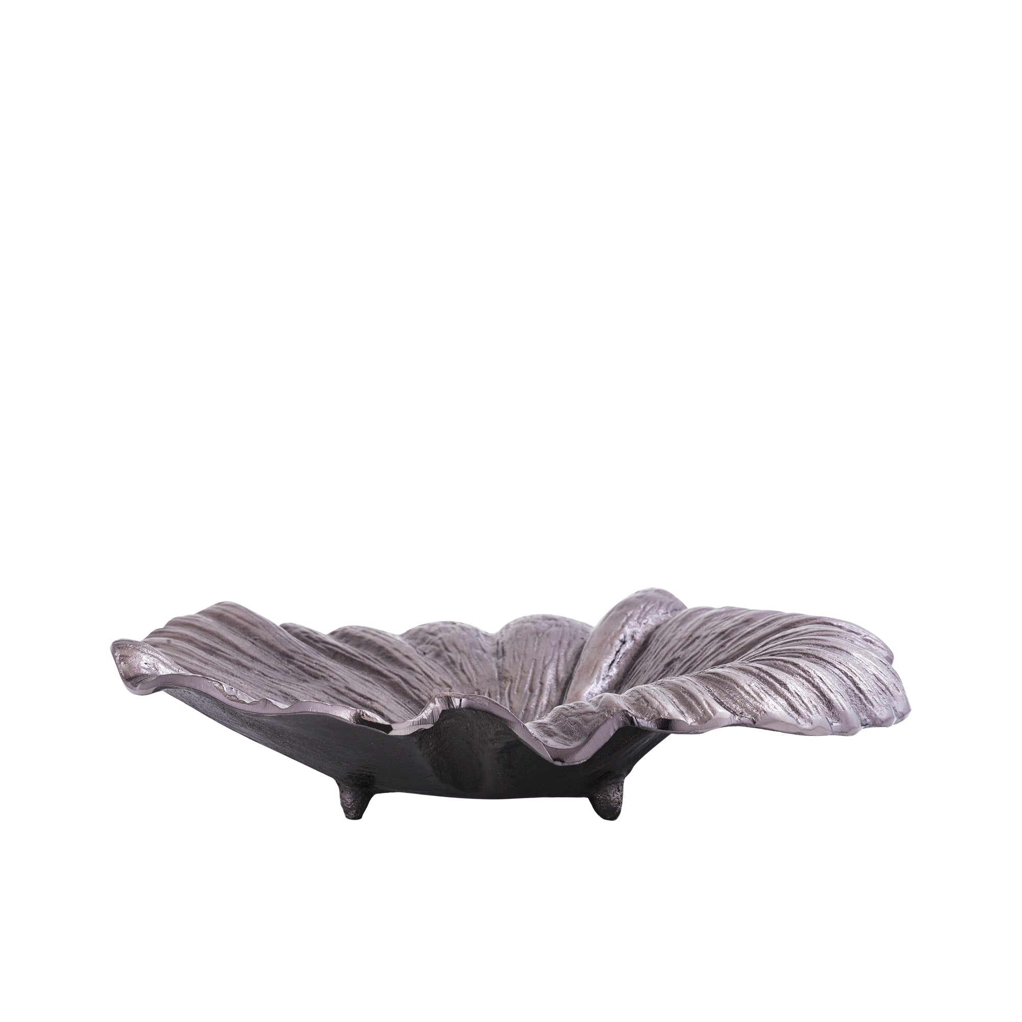 Losh GunMetal Alu Wavy Leaf Bowl Oval – Bankstelplus